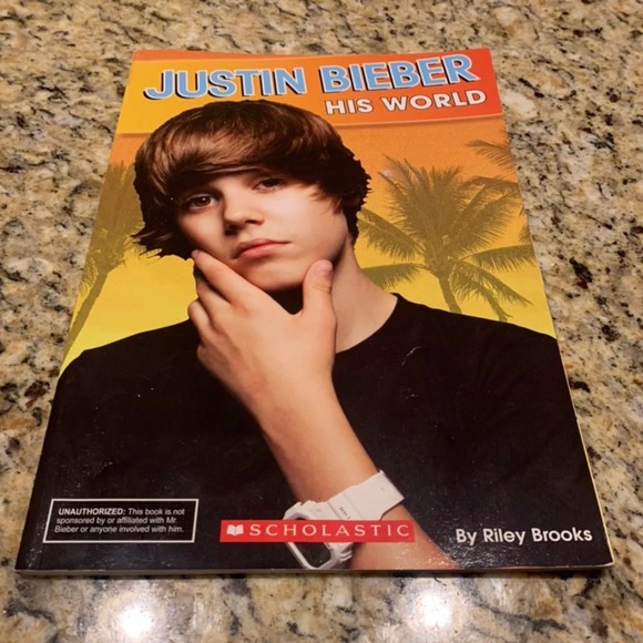 Scholastic | Accents | Justin Bieber His World Book | Poshmark